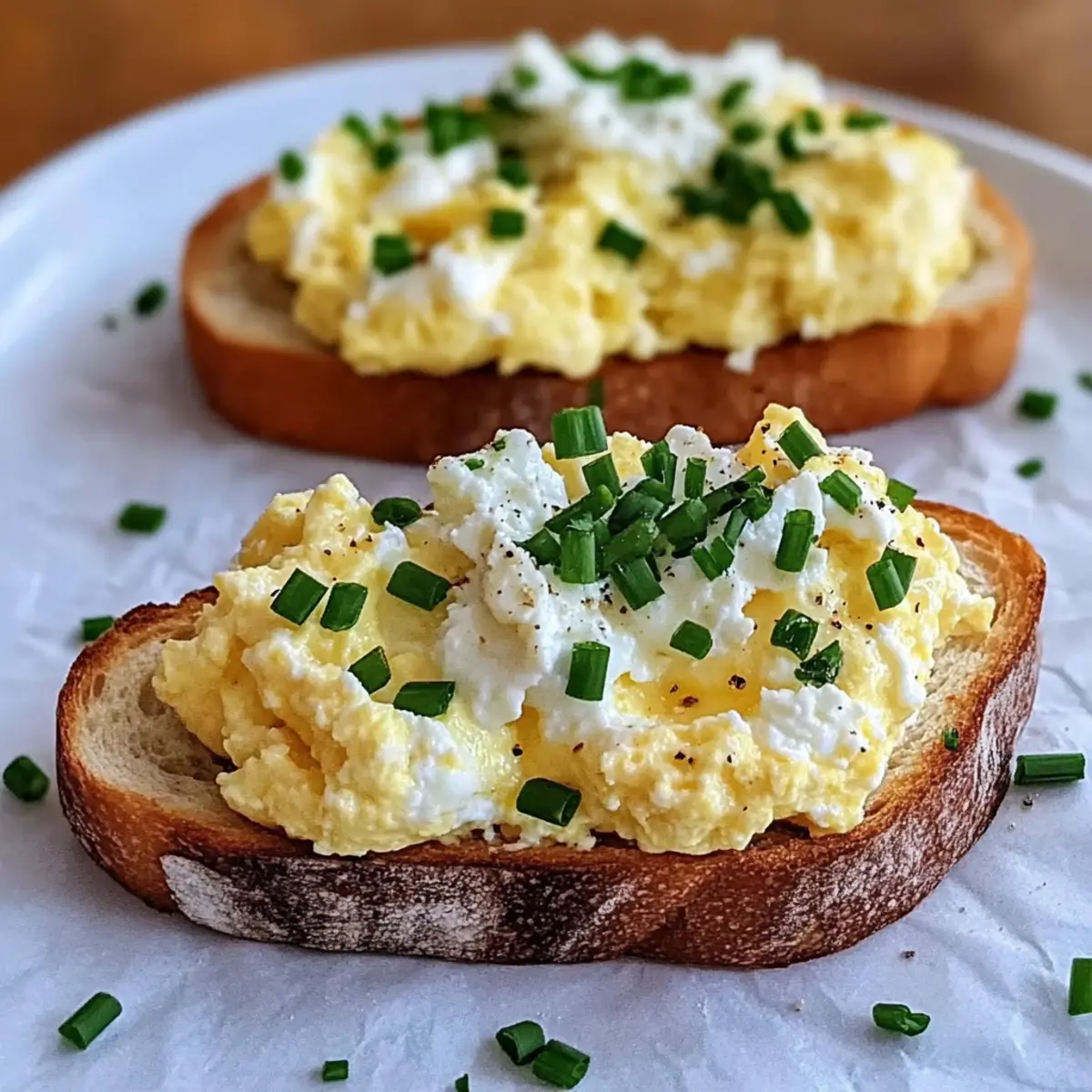 Easy Egg and Ricotta Toast for a Delicious Breakfast Boost
